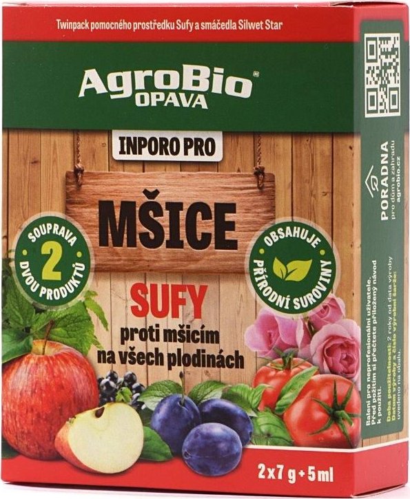 Recenze AgroBio Opava Inporo Pro Sufy proti mšicím na všech plodinách - Zbozi.cz