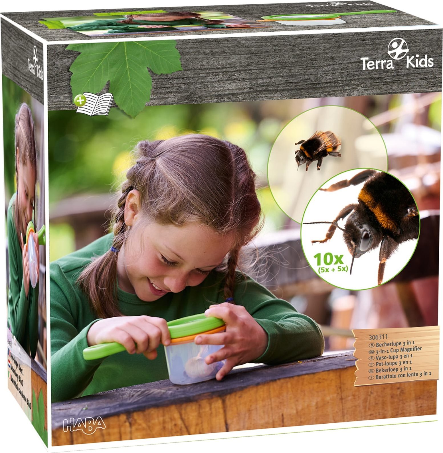 HABA Terra Kids Pozorovací nádobka na hmyz s lupou 3v1 od 478 Kč - Zbozi.cz