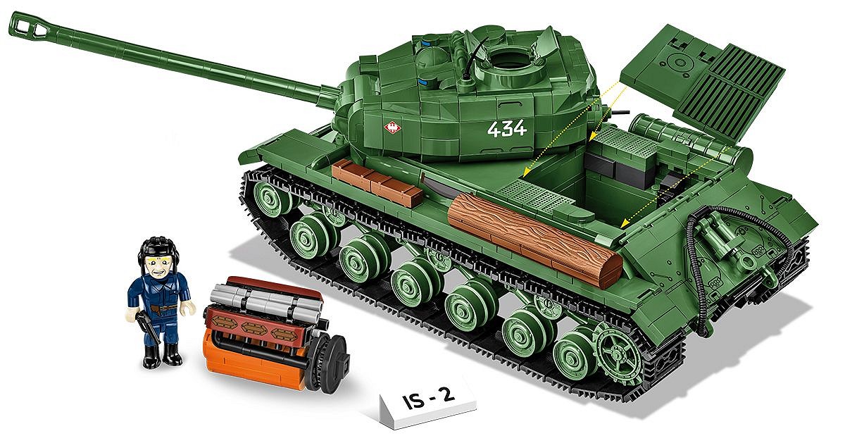 Foto Stavebnice COBI COBI World War II 2578 IS-2 Heavy Tank - Zbozi.cz