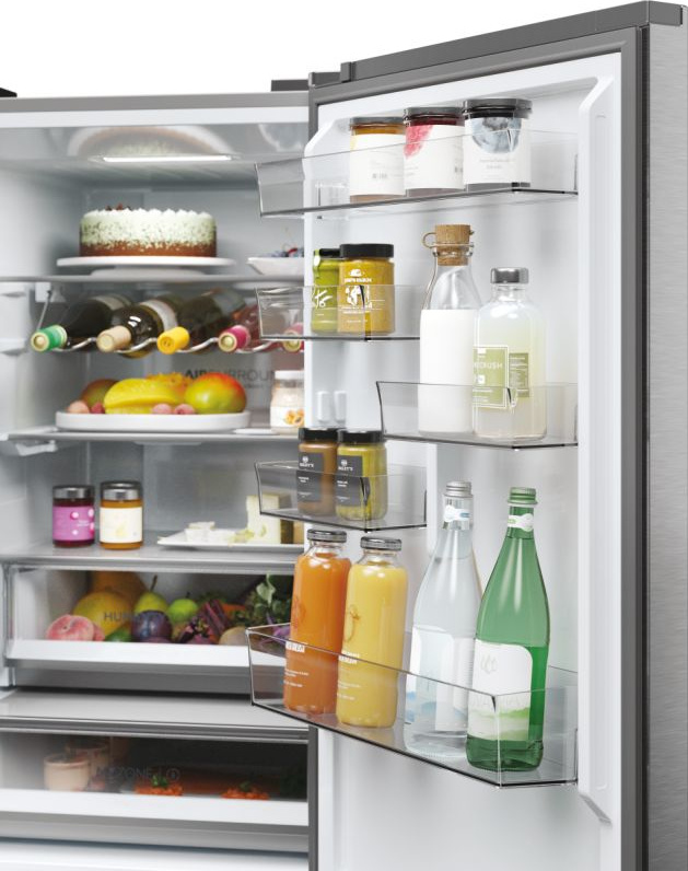 Foto Lednice Haier 3D 60 Serie 5 HTW5618CNMG stříbrná - Zbozi.cz