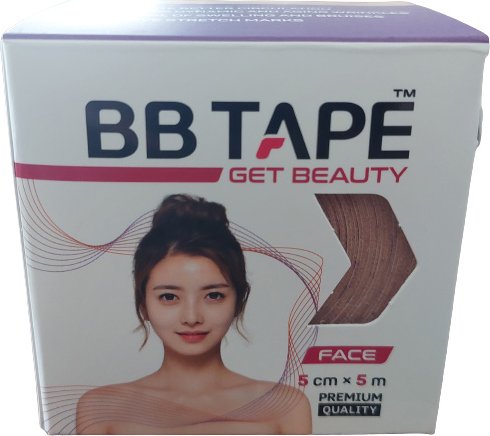 BB Tape Get Beauty Face kineziologický tejp na obličej 5 cm x 5 m od ...