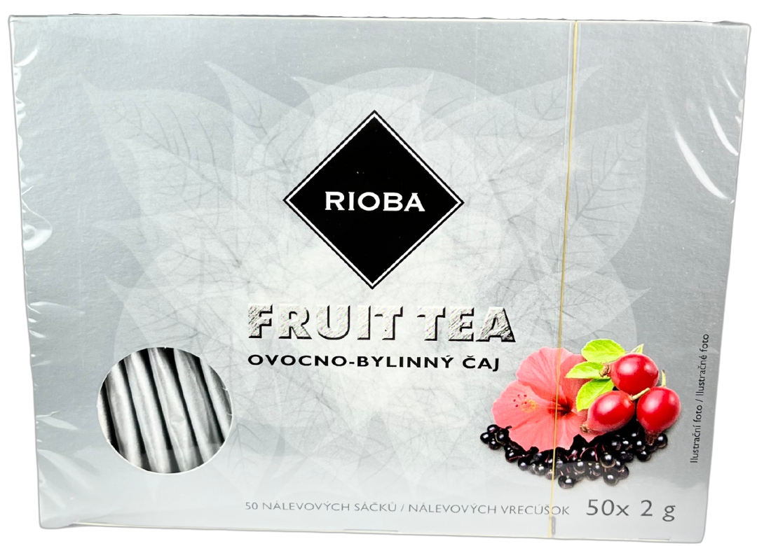 Foto Čaj Rioba Fruit Tea 50x 2 g - Zbozi.cz