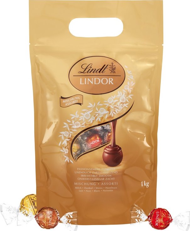 Lindt LINDOR Bag Assorted 1 kg od 674 Kč - Zbozi.cz