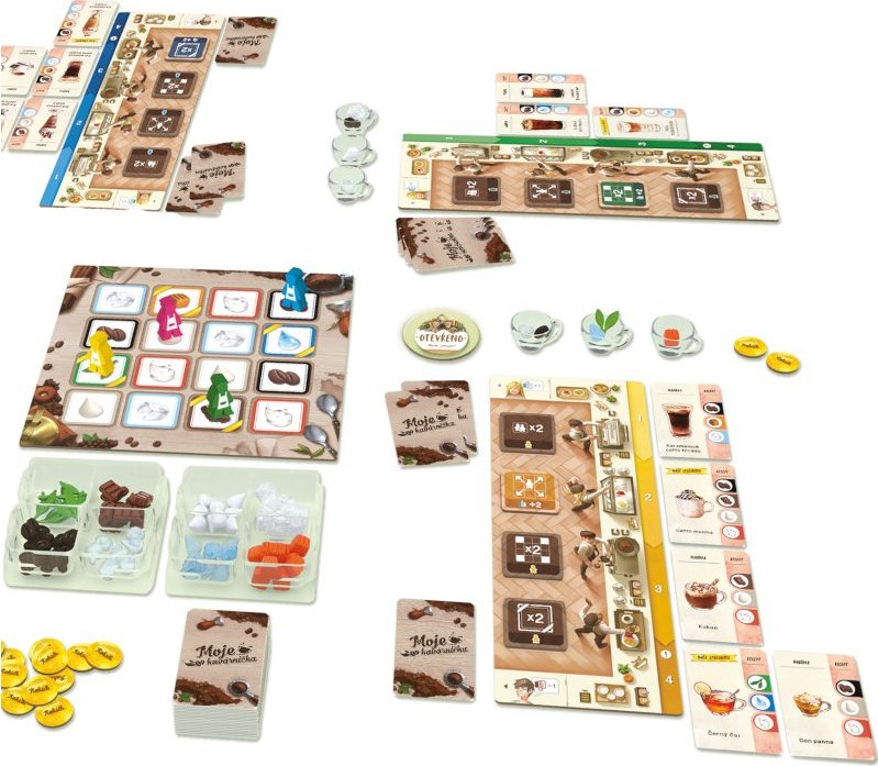 Foto Desková hra ADC Blackfire Moje kavárnička - Zbozi.cz