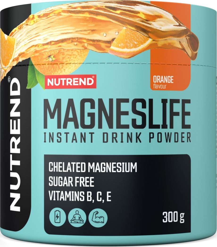 Nutrend Magneslife Instant Drink Powder pomeranč 300 g od 363 Kč - Zbozi.cz