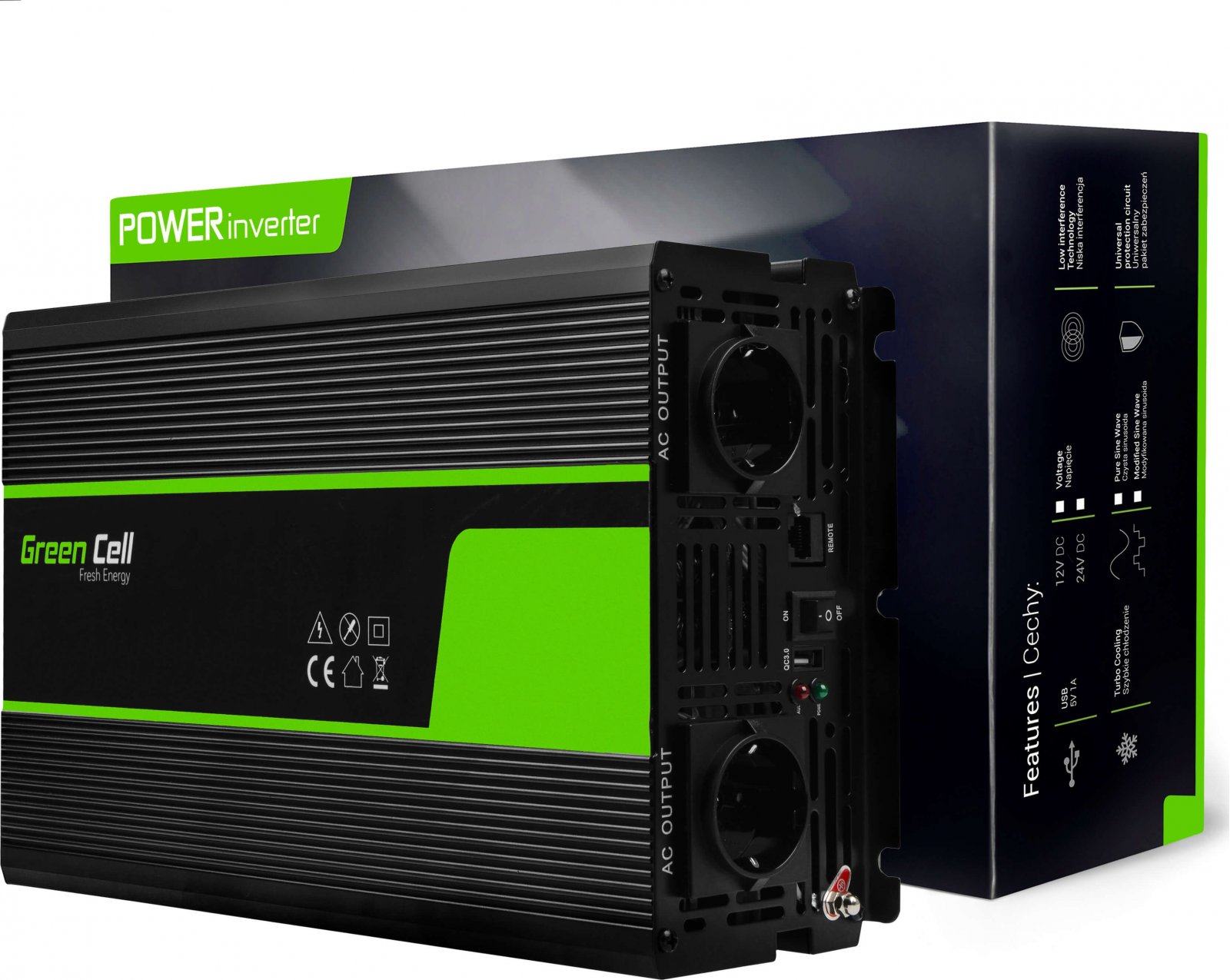 Green Cell Inverter 12V/230V od 1 880 Kč - Zbozi.cz