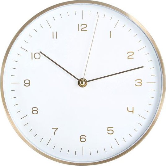 Toro Round Wall Clock 24,8 cm bílé/zelené od 299 Kč - Zbozi.cz