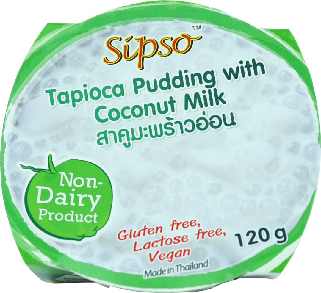 Sipso Tapiokový pudink s kokosovým mlékem 120 g od 35 Kč - Zbozi.cz