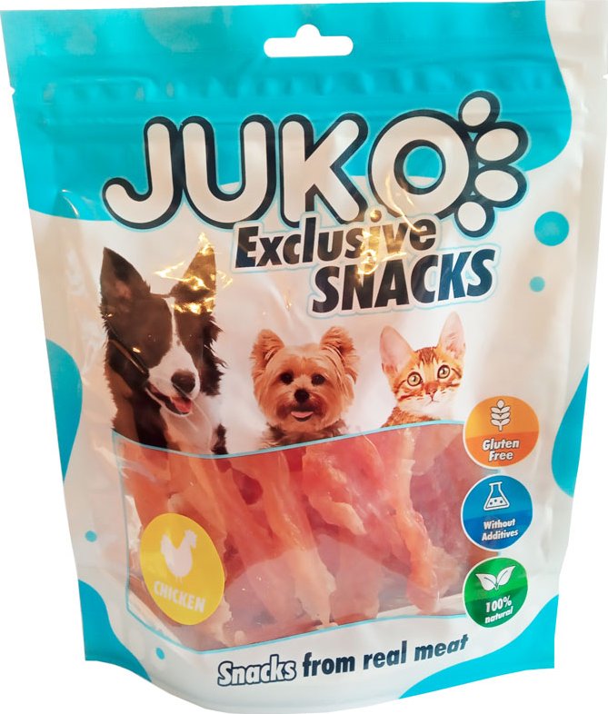 JUKO petfood Exclusive Snack Soft Chicken Jerky od 79 Kč - Zbozi.cz