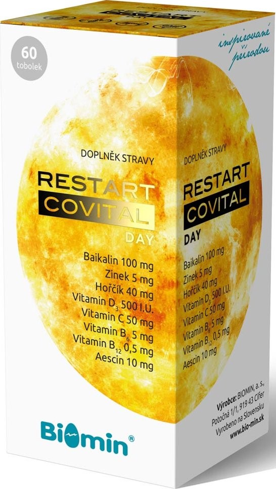 Biomin Restart Covital Day 60 tob. od 385 Kč - Zbozi.cz