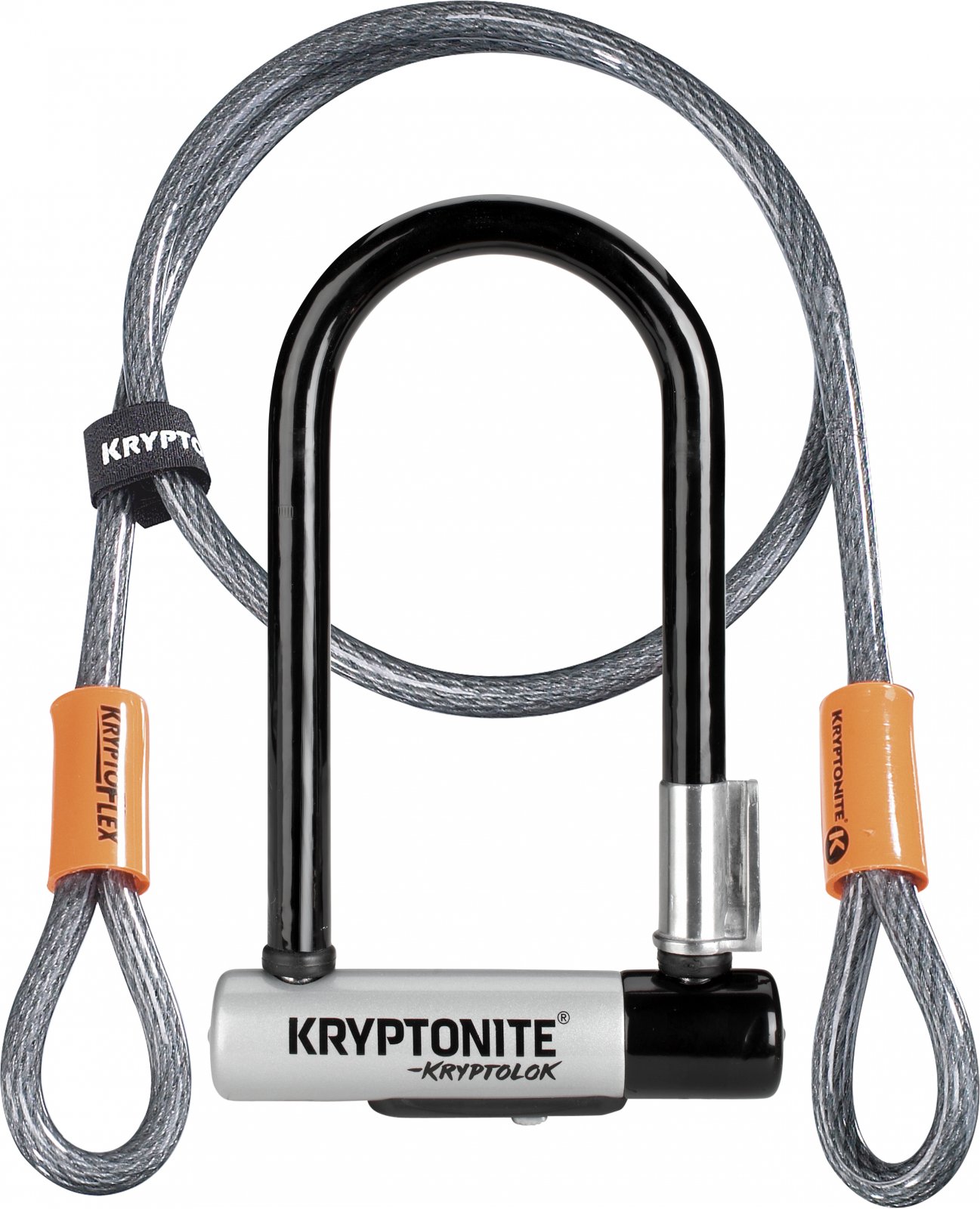 Kryptonite Kryptolok Mini-7 Flex Cable & Flex Frame Bracket od 989 Kč ...