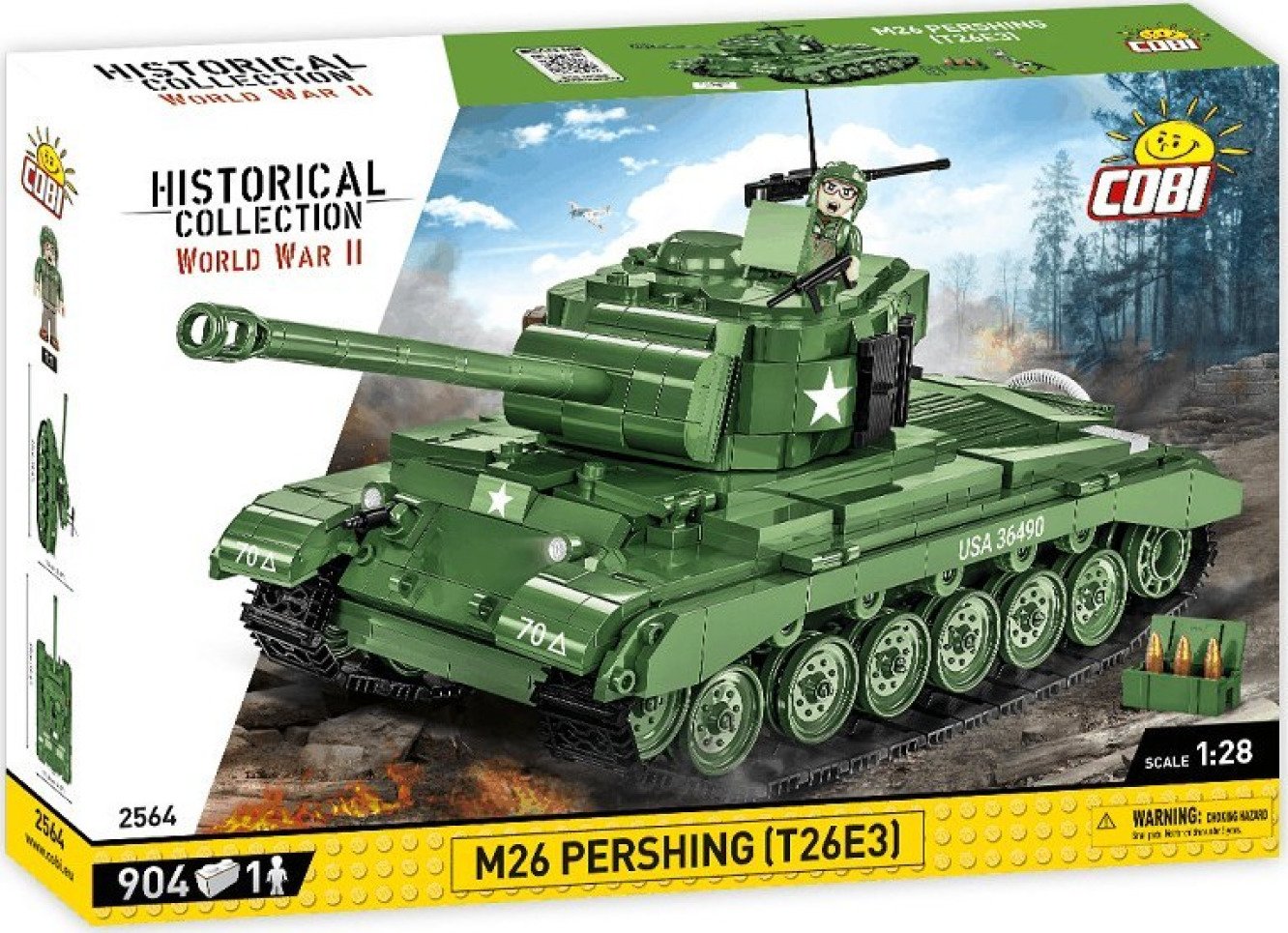 COBI World War II 2564 M26 Pershing T26E3 od 782 Kč - Zbozi.cz