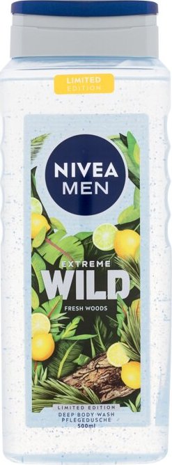 Nivea Men Extreme Wild Fresh Woods sprchový gel 500 ml - Zbozi.cz