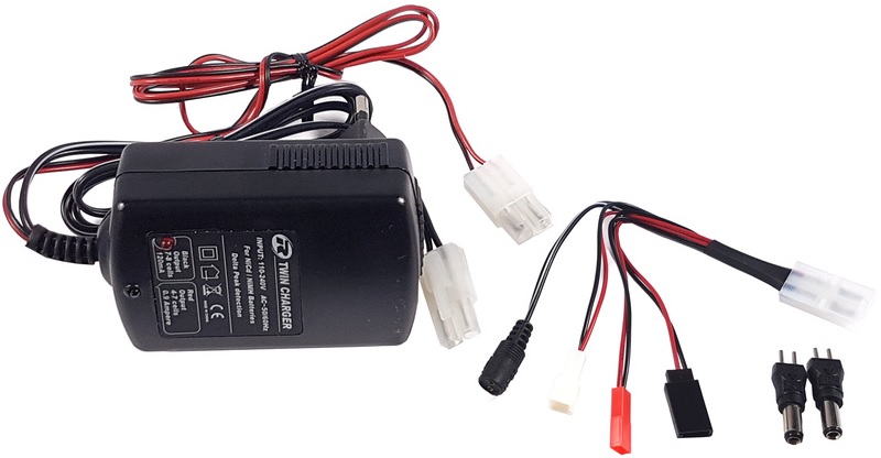 Robitronic Twin Charger nabíječ TX 240 mA/RX 0,9 A AC - Zbozi.cz