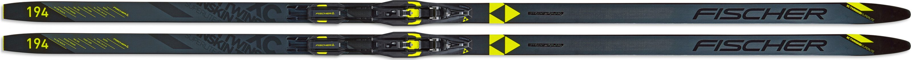 Fischer Sports Twin Skin Superlite Medium EF + Control Step 2022/23 184 ...