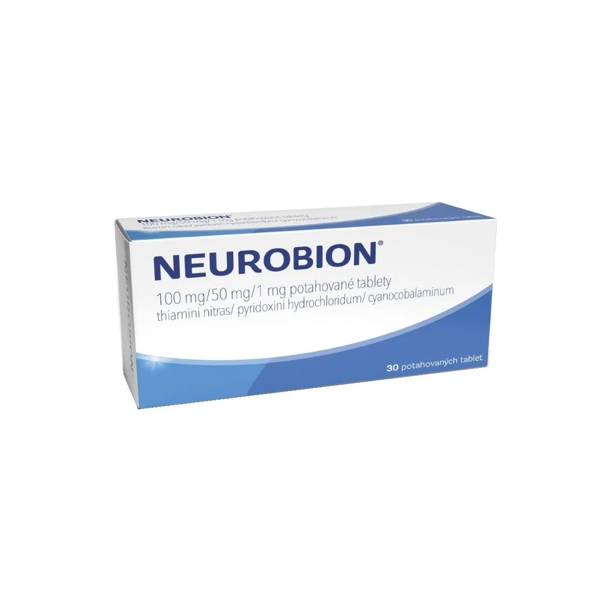 Foto Lék na neurologické potíže Neurobion 100 mg/50 mg/1 mg 30 tbl ...