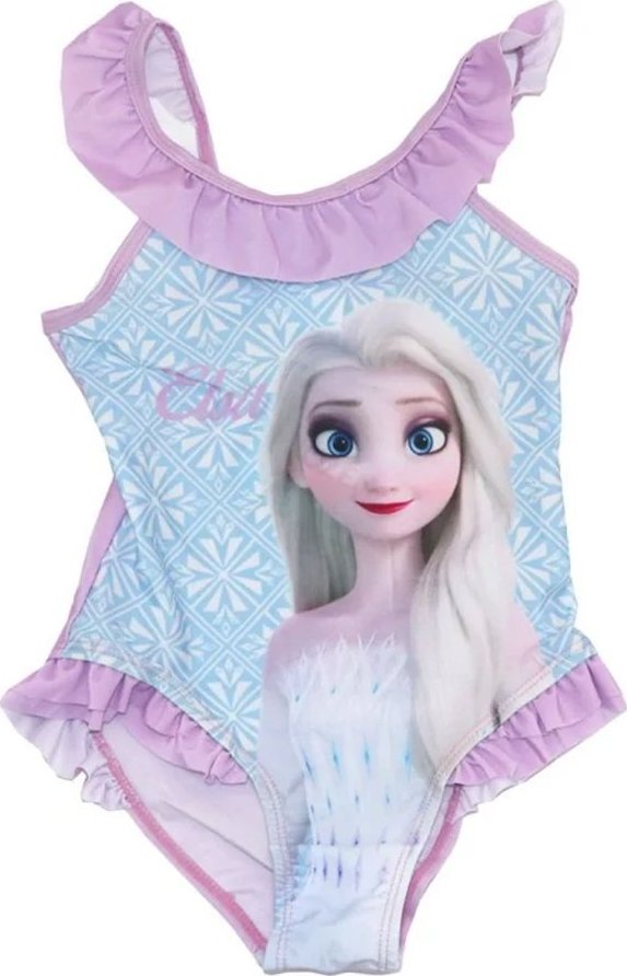 E plus M Dívčí jednodílné plavky Ledové království II Elsa fialové 128 ...