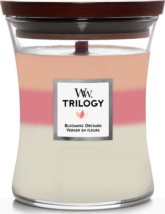 WoodWick Trilogy Blooming Orchard od 379 Kč - Zbozi.cz
