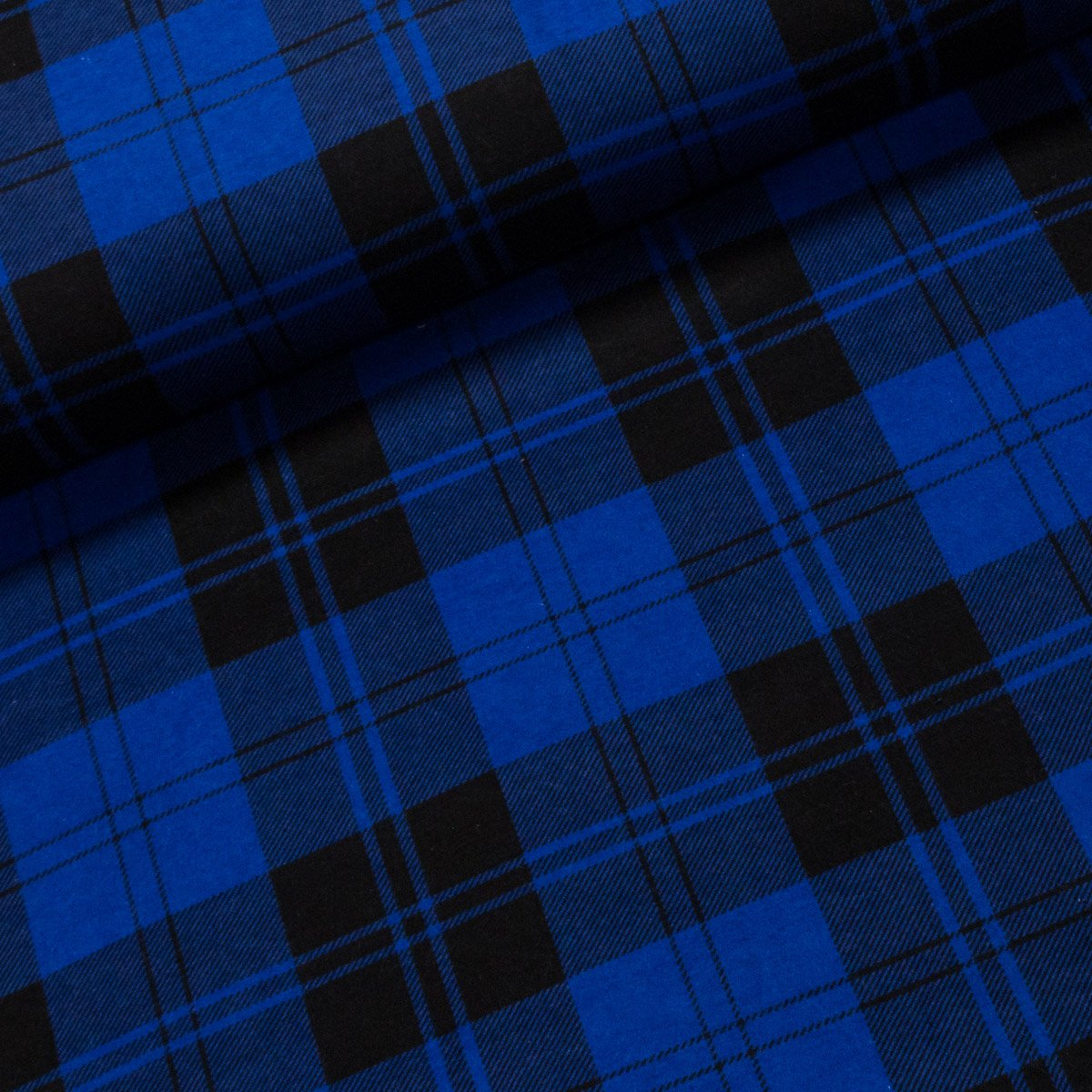 Orbytex Flanel bavlněný S-01 modré káro 1,5/1 m - Zbozi.cz