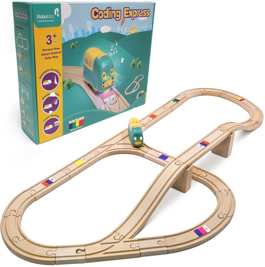Robobloq Coding Express programovatelný vláček 24 dílů od 1 790 Kč ...