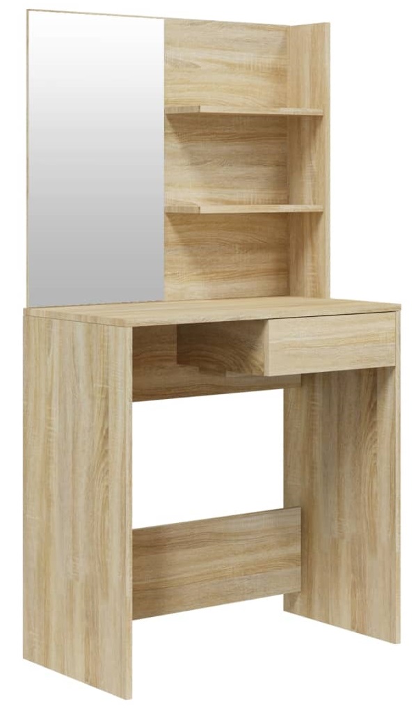 Toaletní stolek z kompozitního dřeva 802807 74,5 x 40 x 141 cm od 1 871 ...