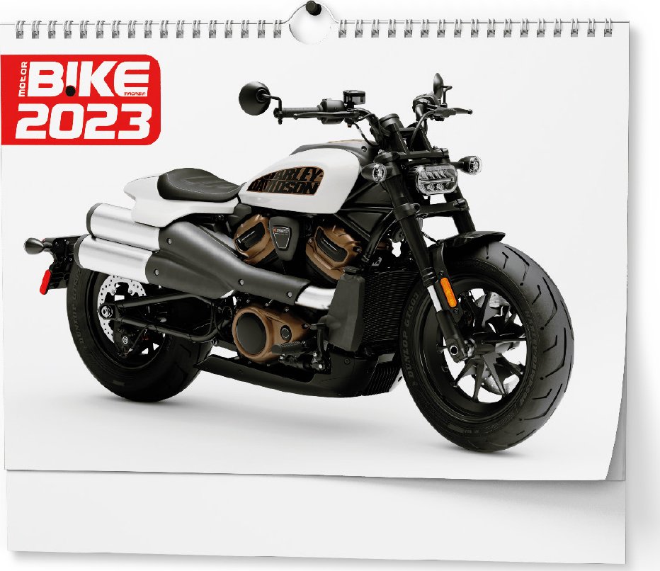 Baloušek Tisk Nástěnný kalendář BNE1-23 Motorbike 2023 - Zbozi.cz