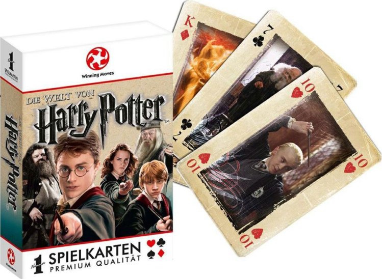 Winning Moves Harry Potter Number 1 hrací karty *German Packaging ...