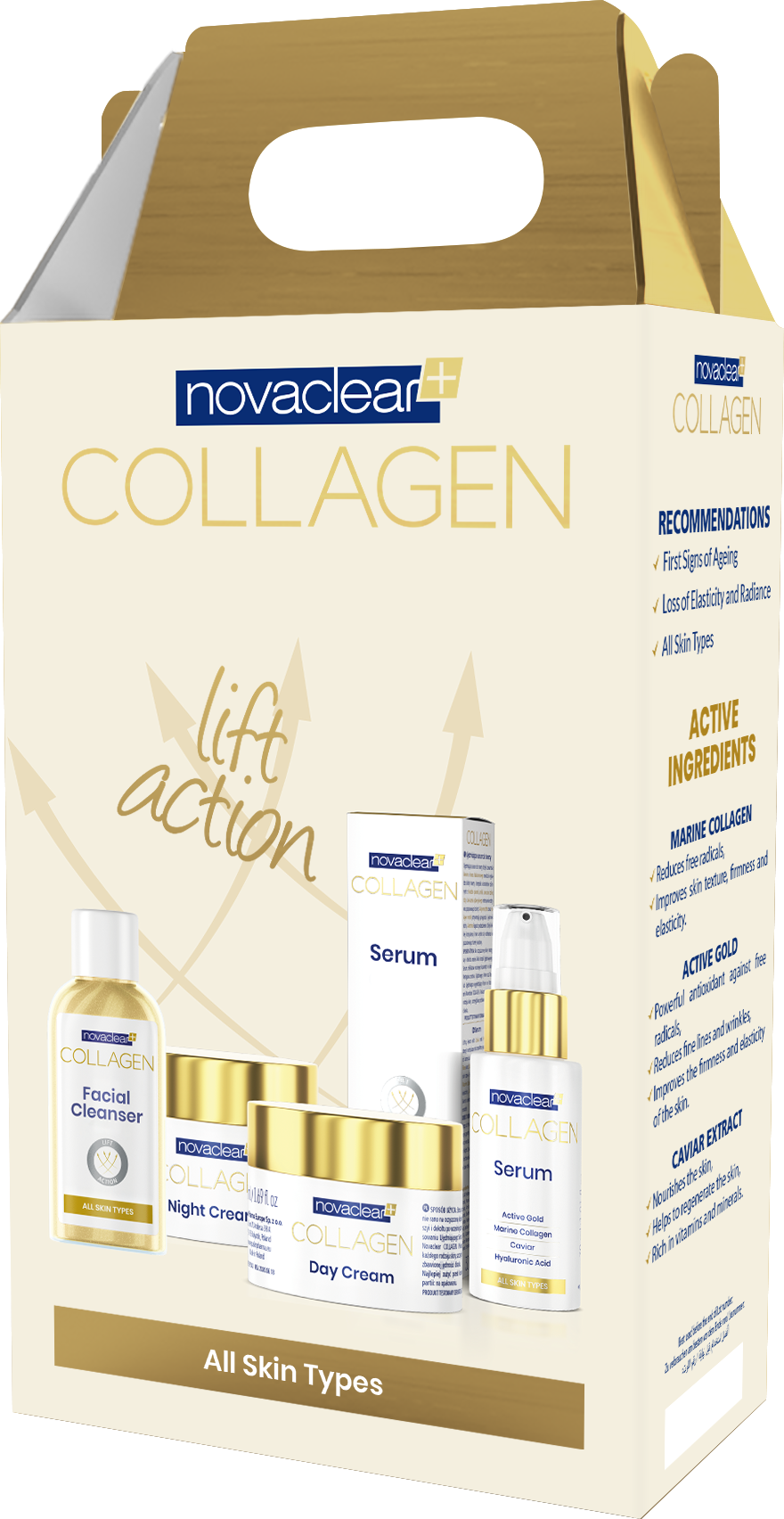 Novaclear Lift Action NC Collagen dárkové balení od 821 Kč - Zbozi.cz
