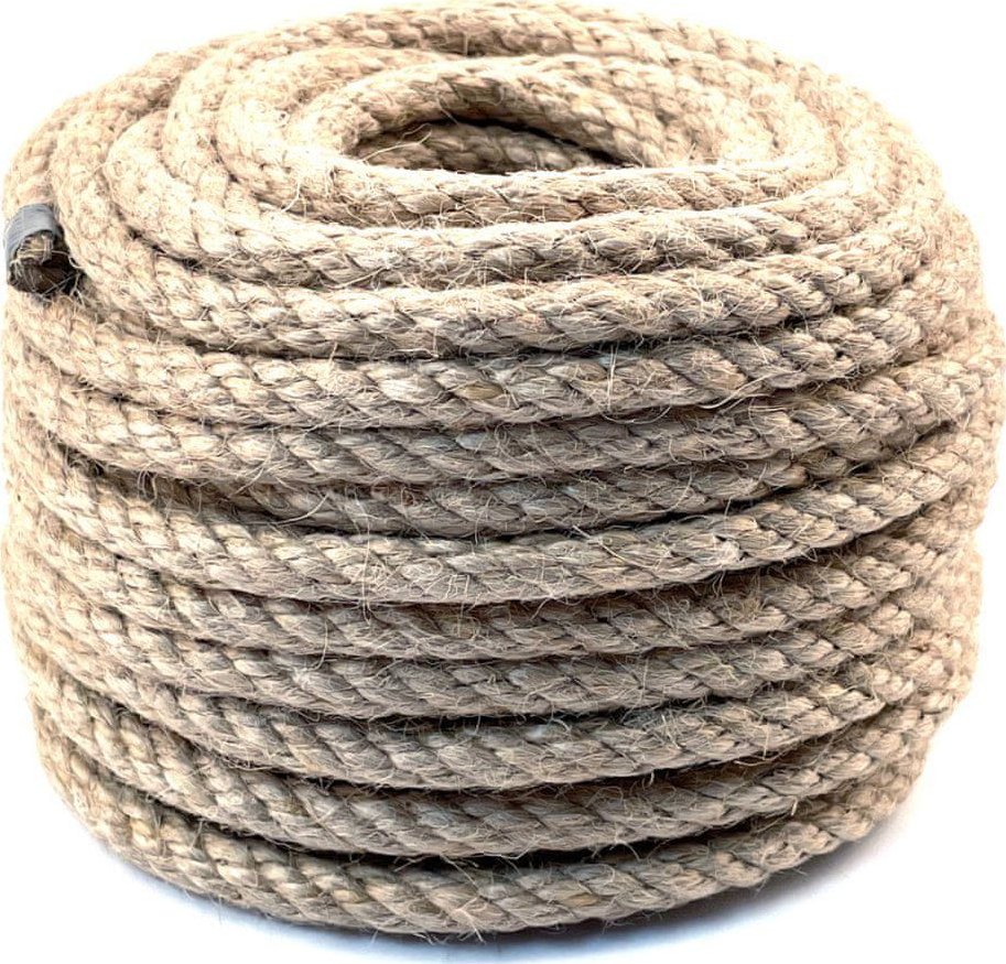Provaz jutový 6 mm x 20 m od 134 Kč - Zbozi.cz