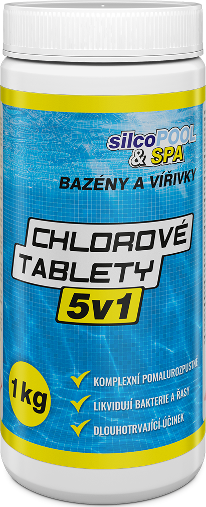 SilcoPool&Spa Chlorové tablety 5v1 od 292 Kč - Zbozi.cz