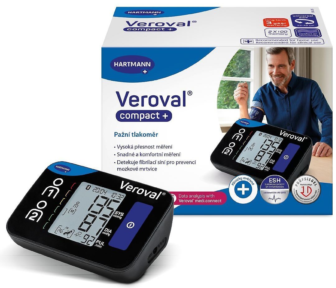 HARTMANN Veroval Compact Plus tlakoměr od 1 219 Kč - Zbozi.cz