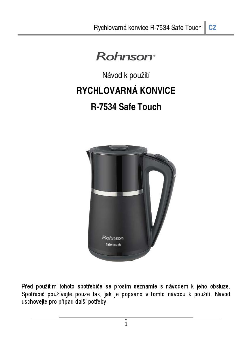 Konvice Rhonson Rohnson Safe Touch R-7524 - Zbozi.cz