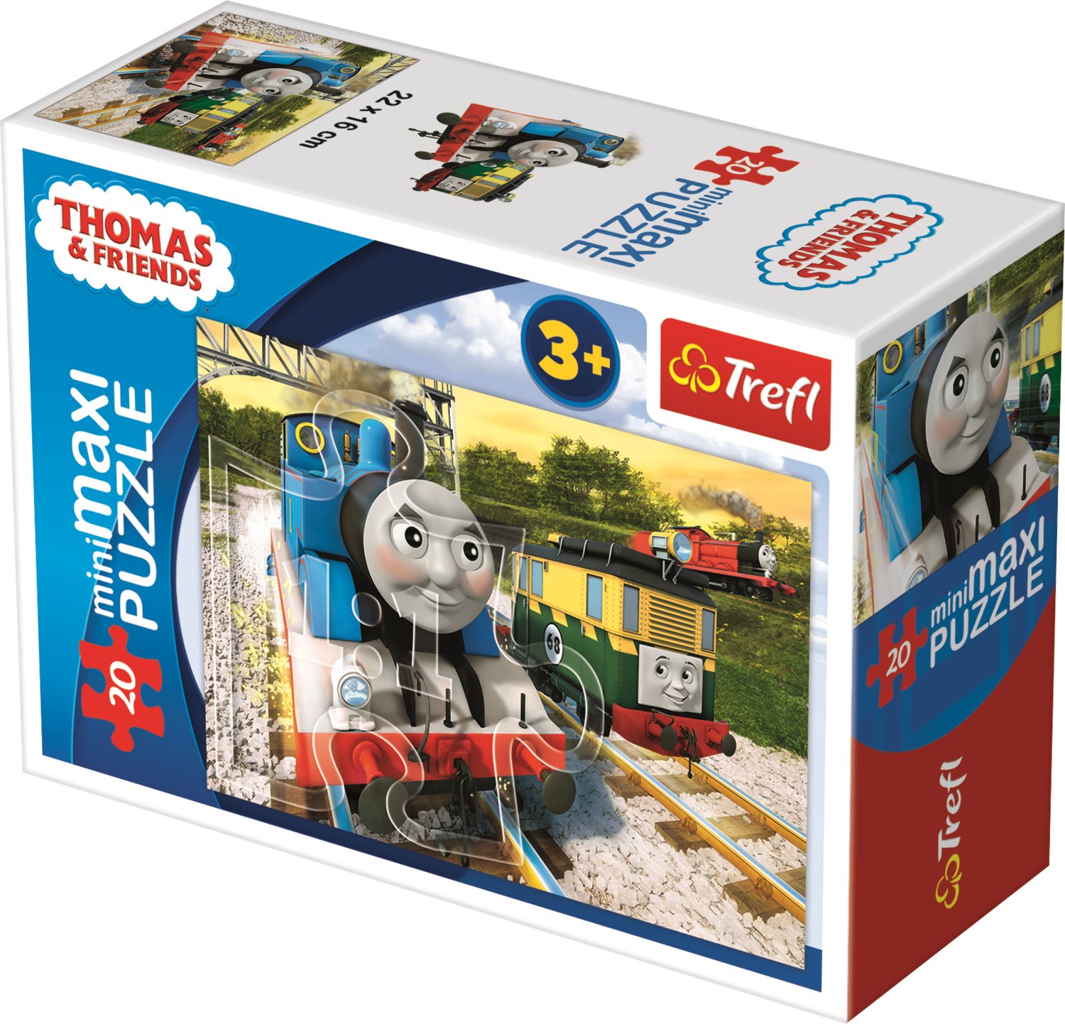 Trefl Mini Maxi Puzzle Mašinka Tomáš: Závod 20 dílků - Zbozi.cz