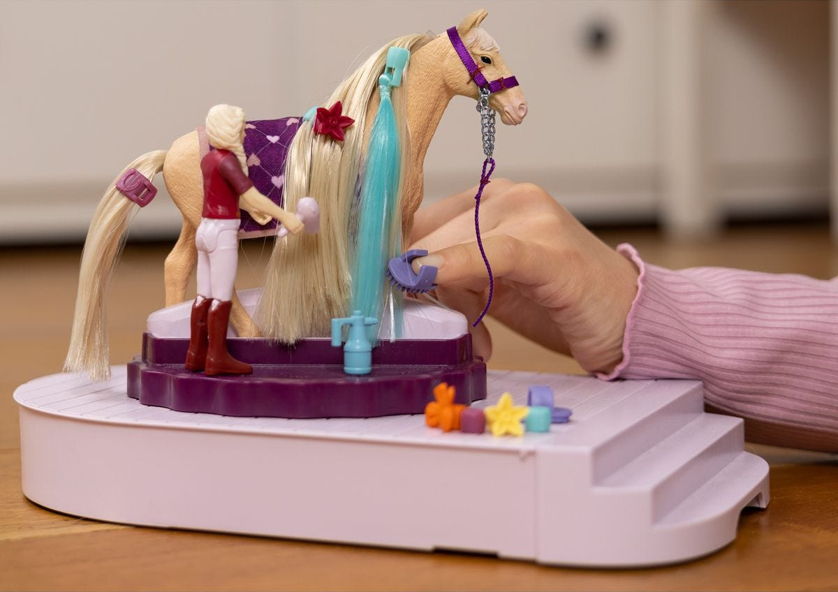 Foto Figurka Schleich 42617 Hřebelcovací stanice pro koně - Zbozi.cz