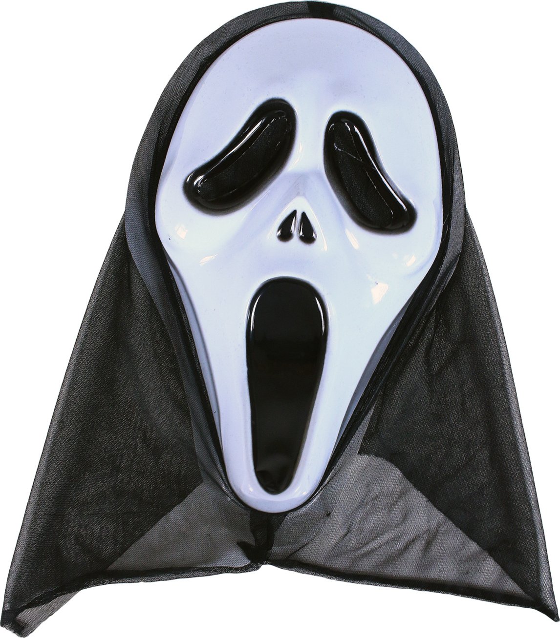 Recenze Verk 26029 maska Vřískot s kapucí černá/bílá - Zbozi.cz