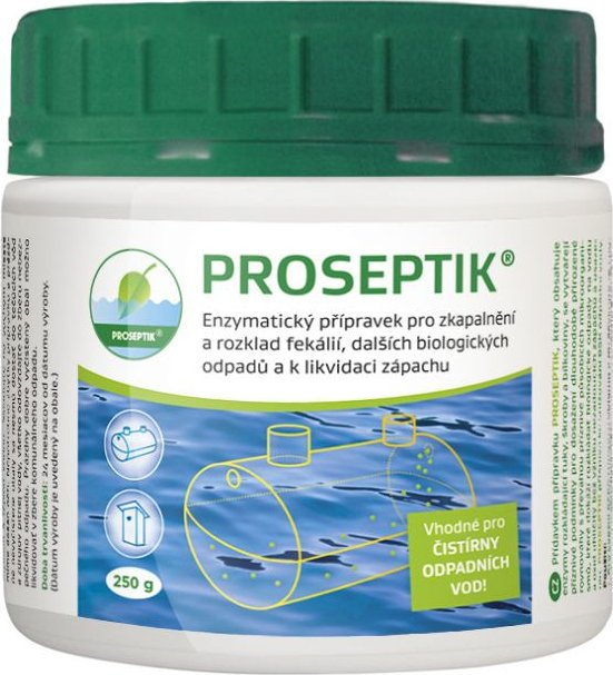 Proxim Proseptik enzymatický přípravek pro rozklad fekálií 250 g od 199 ...