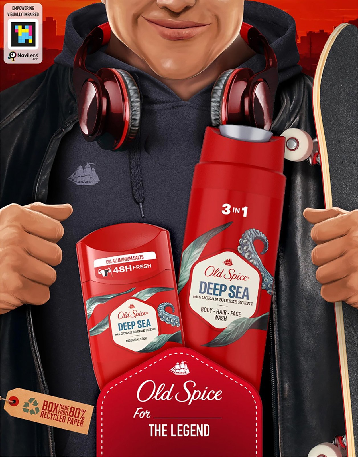Old Spice Footballer Deep Sea dárková sada od 149 Kč - Zbozi.cz