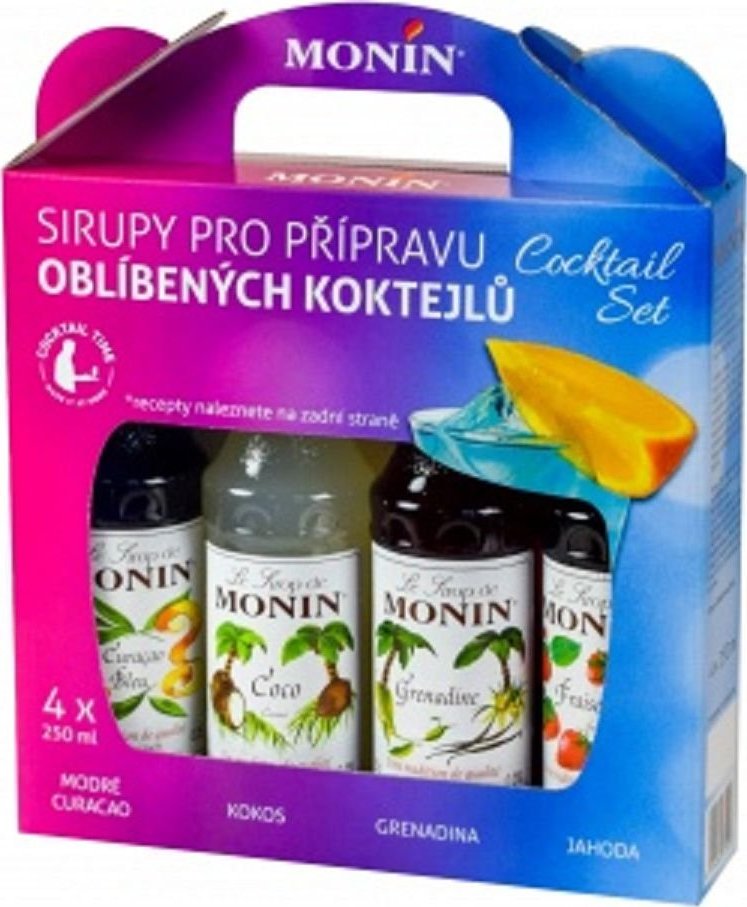 Monin Cocktail Box 4x 250 ml od 415 Kč - Zbozi.cz