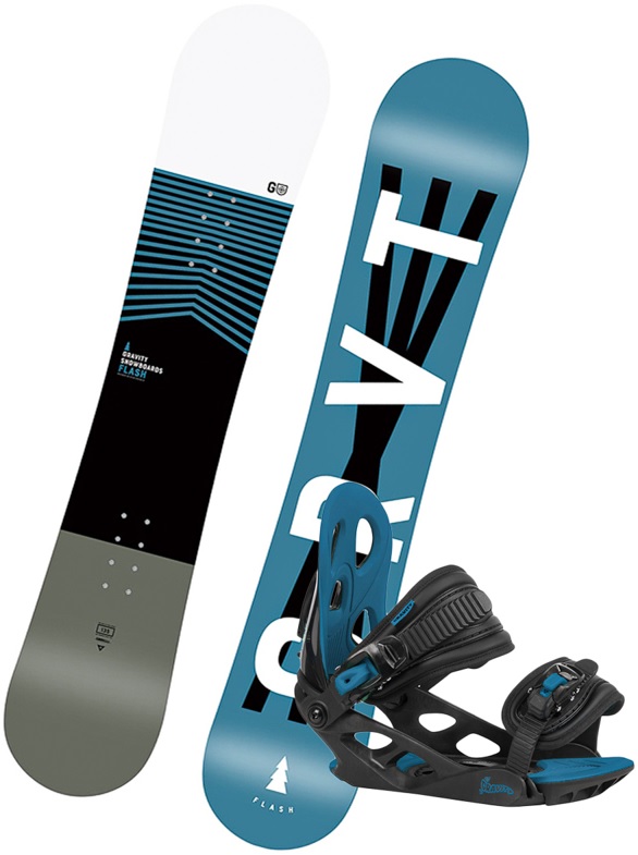 Foto Snowboard Gravity Flash 1 Snowboard Komplet - Zbozi.cz