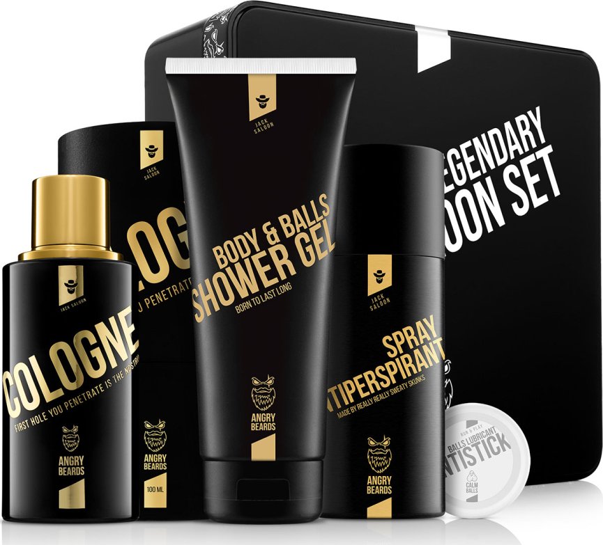 Angry Beards Legendary Jack Saloon kosmetická sada od 1 119 Kč - Zbozi.cz