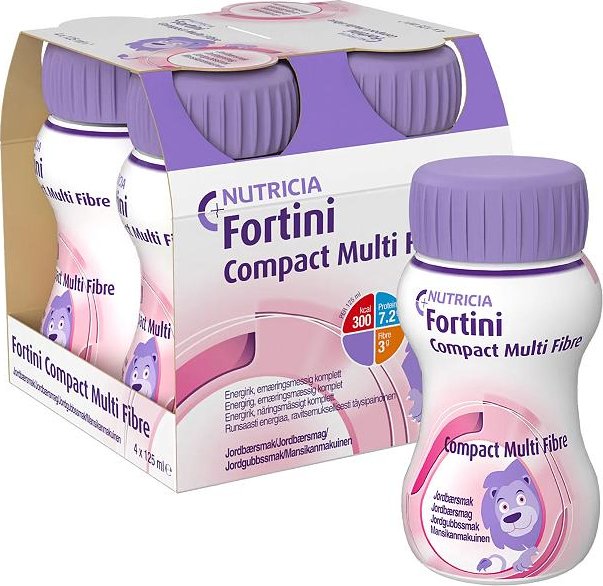 Foto Speciální výživa Nutricia Fortini Compact Multi Fibre 4x 125 ml ...