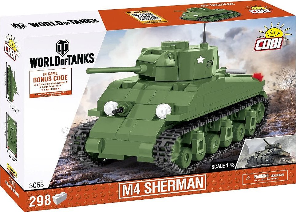 COBI World of Tanks Sherman M4 - Zbozi.cz
