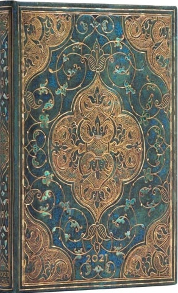 Paperblanks Turquoise Chronicles Midi 2021 - Zbozi.cz