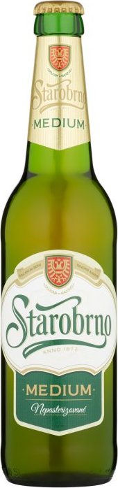 Starobrno Medium 11° 0,5 l sklo od 15 Kč - Zbozi.cz