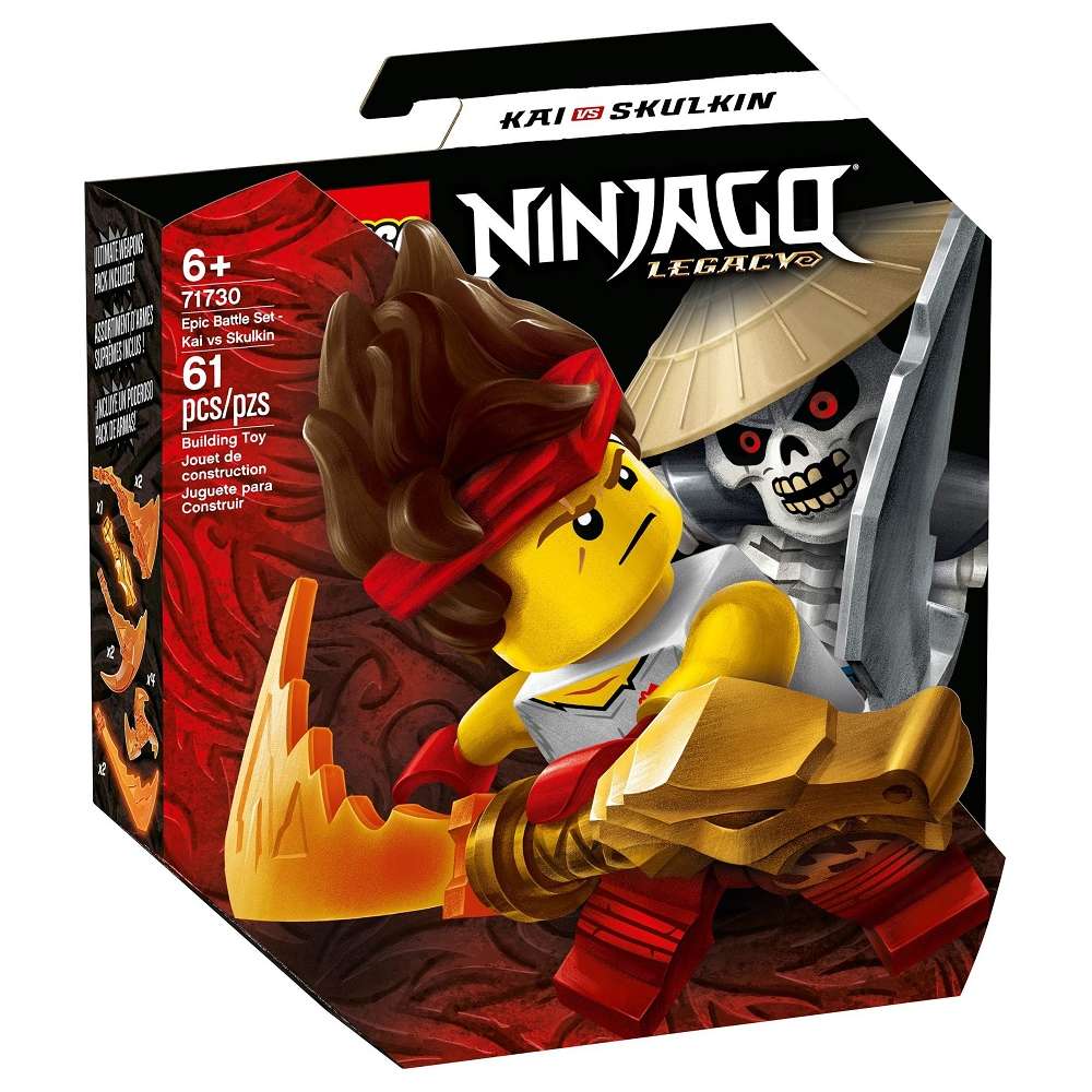 LEGO Ninjago 71730 Epický souboj Kai vs. Skulkin - Zbozi.cz