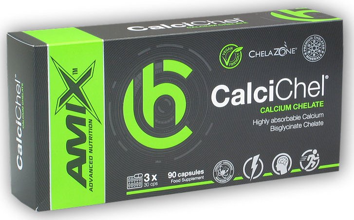 Recenze Amix Nutrition Chelazone Calcichel 90 cps. - Zbozi.cz