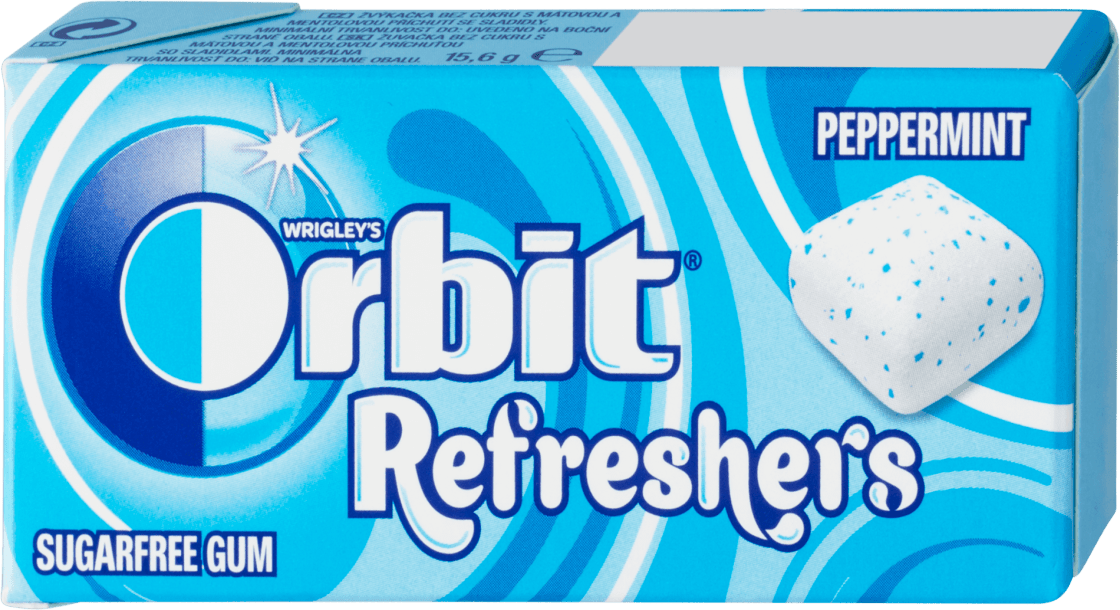 Orbit Refresher's Peppermint 7 ks - Zbozi.cz