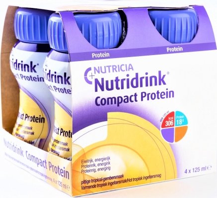 Nutricia Nutridrink Compact Protein 4x 125 ml zázvor od 281 Kč - Zbozi.cz