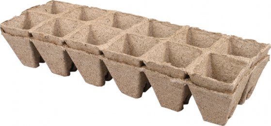 Nohel Garden Rašelinový květník se zářezem 5 x 5 cm 12 otvorů 2 ks od ...