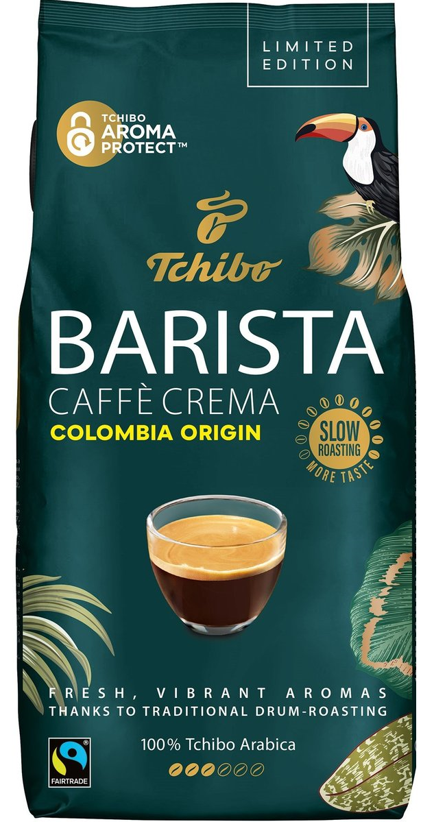 Recenze Tchibo Barista Caffè Crema Columbia Origin zrnková 1 kg - Zbozi.cz